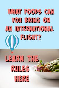 What Foods Can You Bring on an International Flight? - Hubbard Family ...